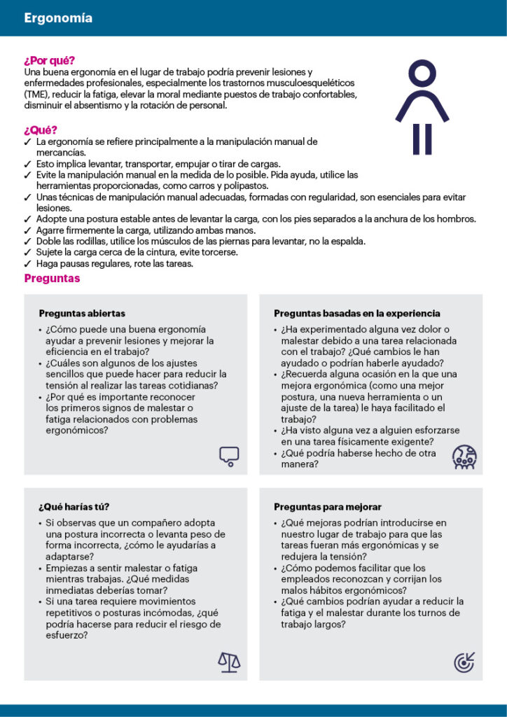 I Care Talk – Español – Essity Life Saving Rules